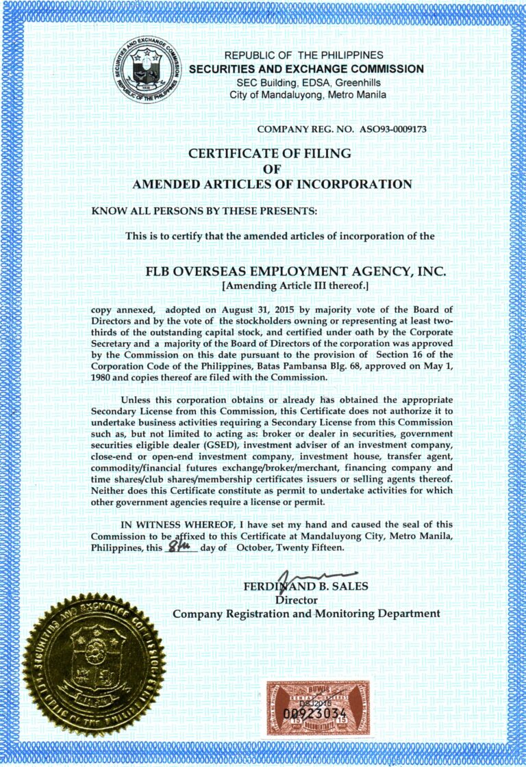 About Us – FLB Overseas Employment Agency